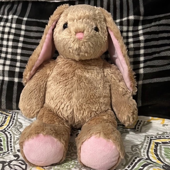 Build-A-Bear | Toys | Build A Bear Bunny Rabbit Plush Tan With Pink ...